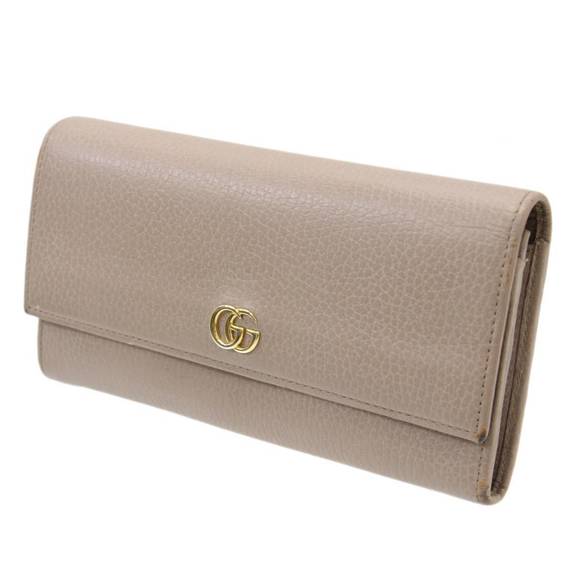 Gucci | Bags | Gucci Gg Marmont Leather Folio Long Wallet | Poshmark